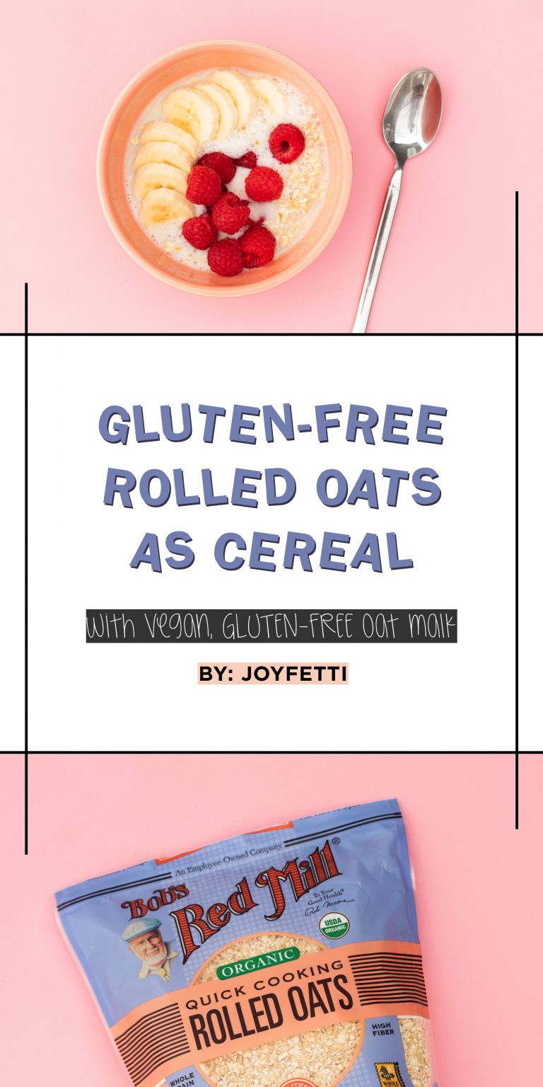 Gluten-free rolled oats as cereal | JOYFETTI